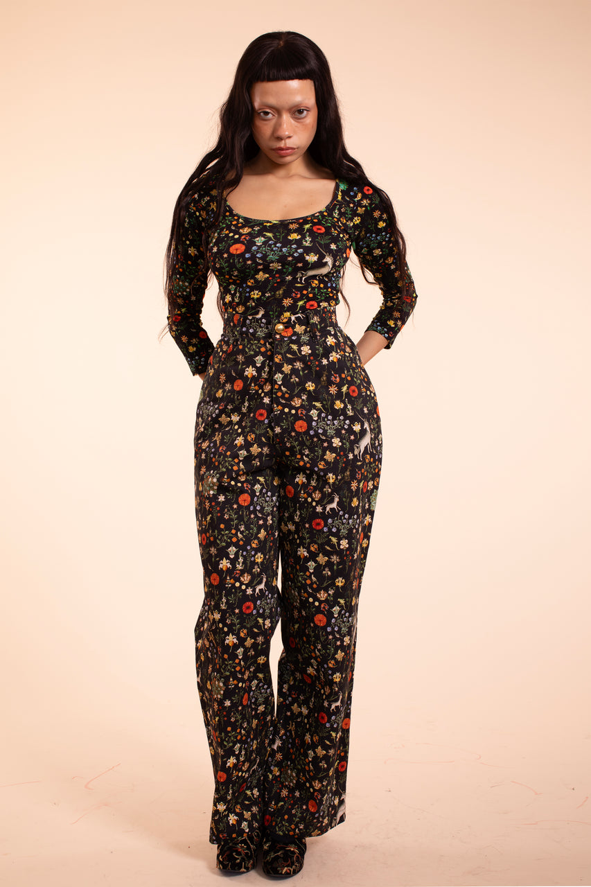 Pennyroyal Pants - Black Illuminated – Samantha Pleet